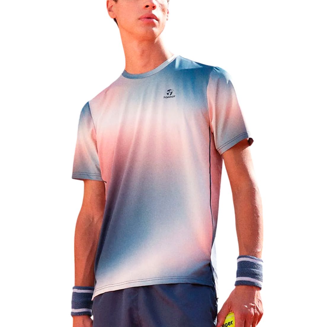 Remera Topper Tenis II De Hombre - Sporting