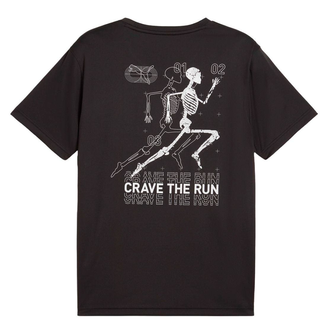 Remera Puma Graphics Skeleton De Hombre - Sporting